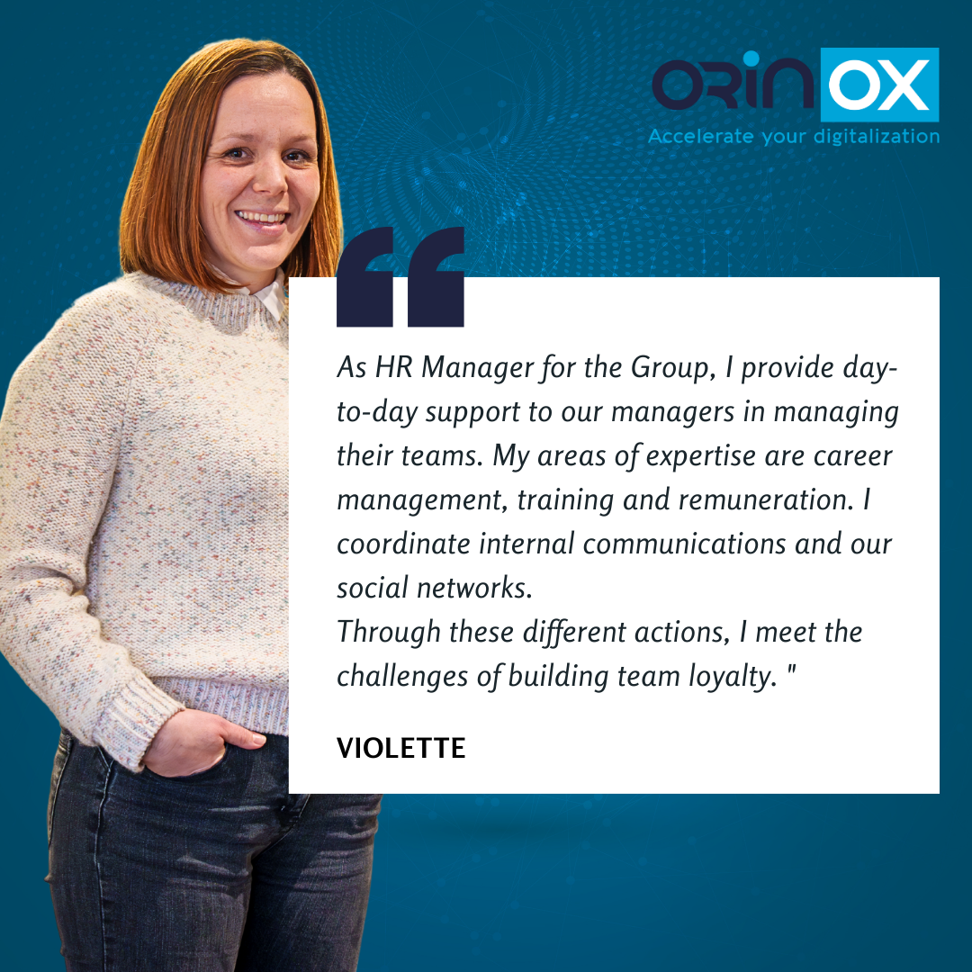 Focus on Violette ROUSSEL, our Human Resources Manager